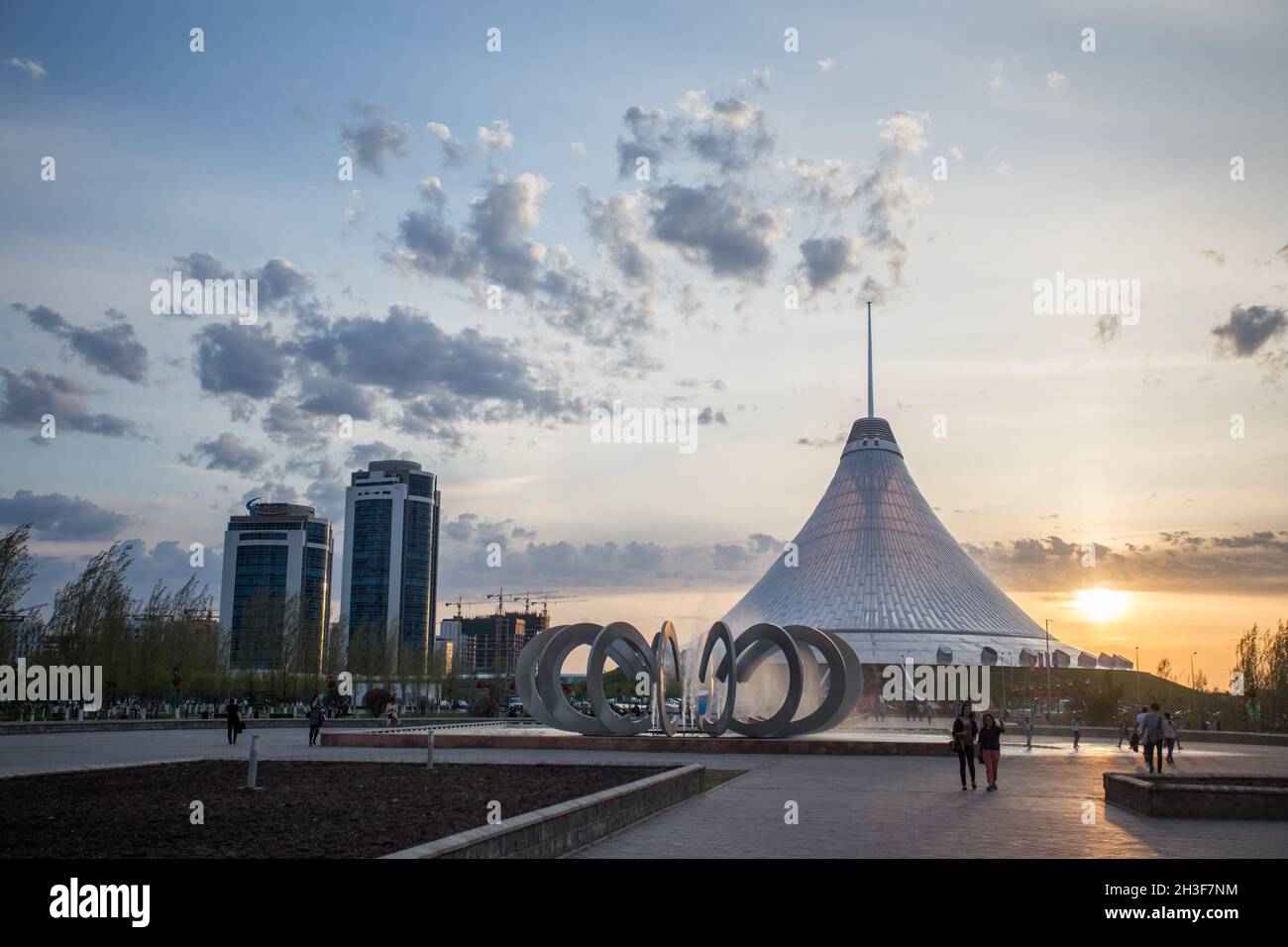 Scenes from Nur-Sultan (formerly Astana), capital city of Kazakhstan in ...