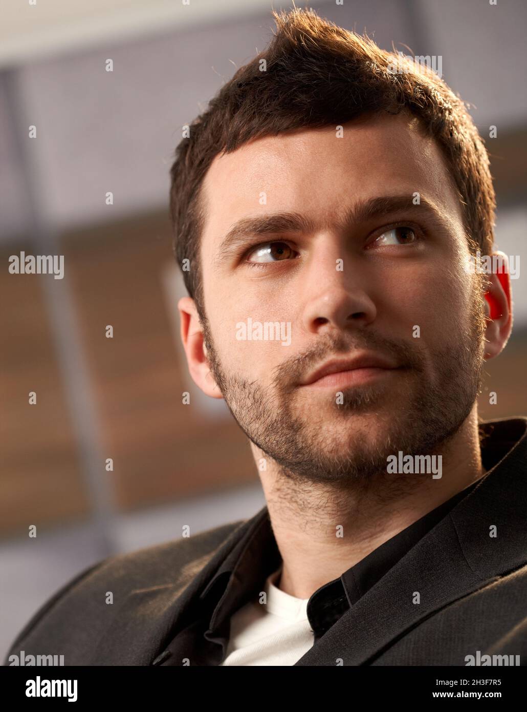 Portrait of goodlooking man Stock Photo - Alamy