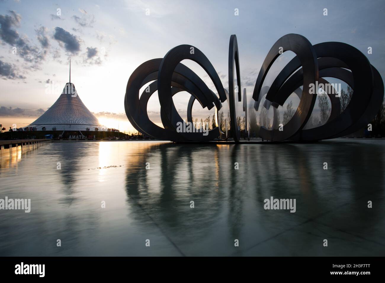 Scenes from Nur-Sultan (formerly Astana), capital city of Kazakhstan in ...