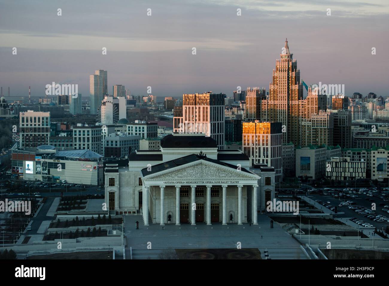 Scenes from Nur-Sultan (formerly Astana), capital city of Kazakhstan in ...