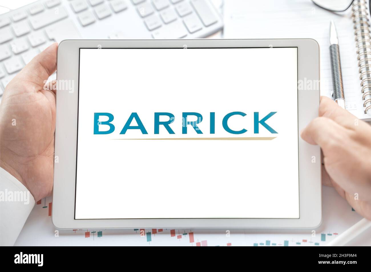Barrick logo hi-res stock photography and images - Alamy