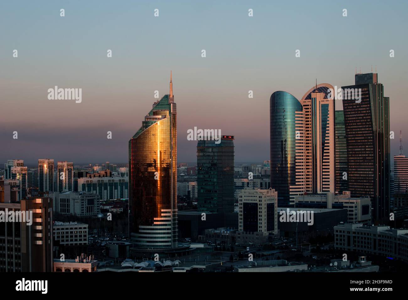 Scenes from Nur-Sultan (formerly Astana), capital city of Kazakhstan in ...