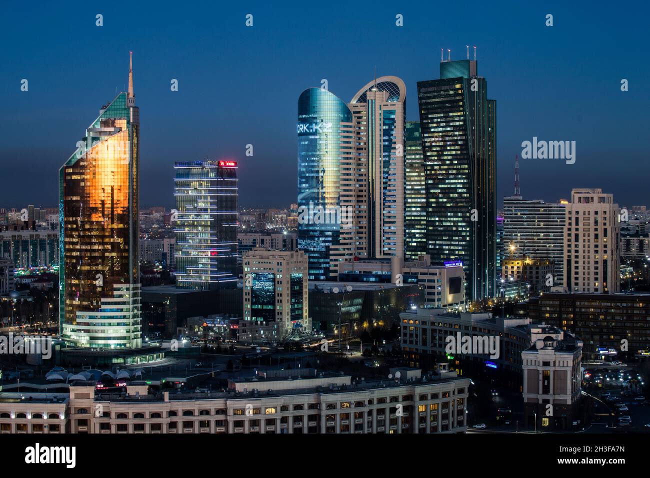 Scenes from Nur-Sultan (formerly Astana), capital city of Kazakhstan in ...
