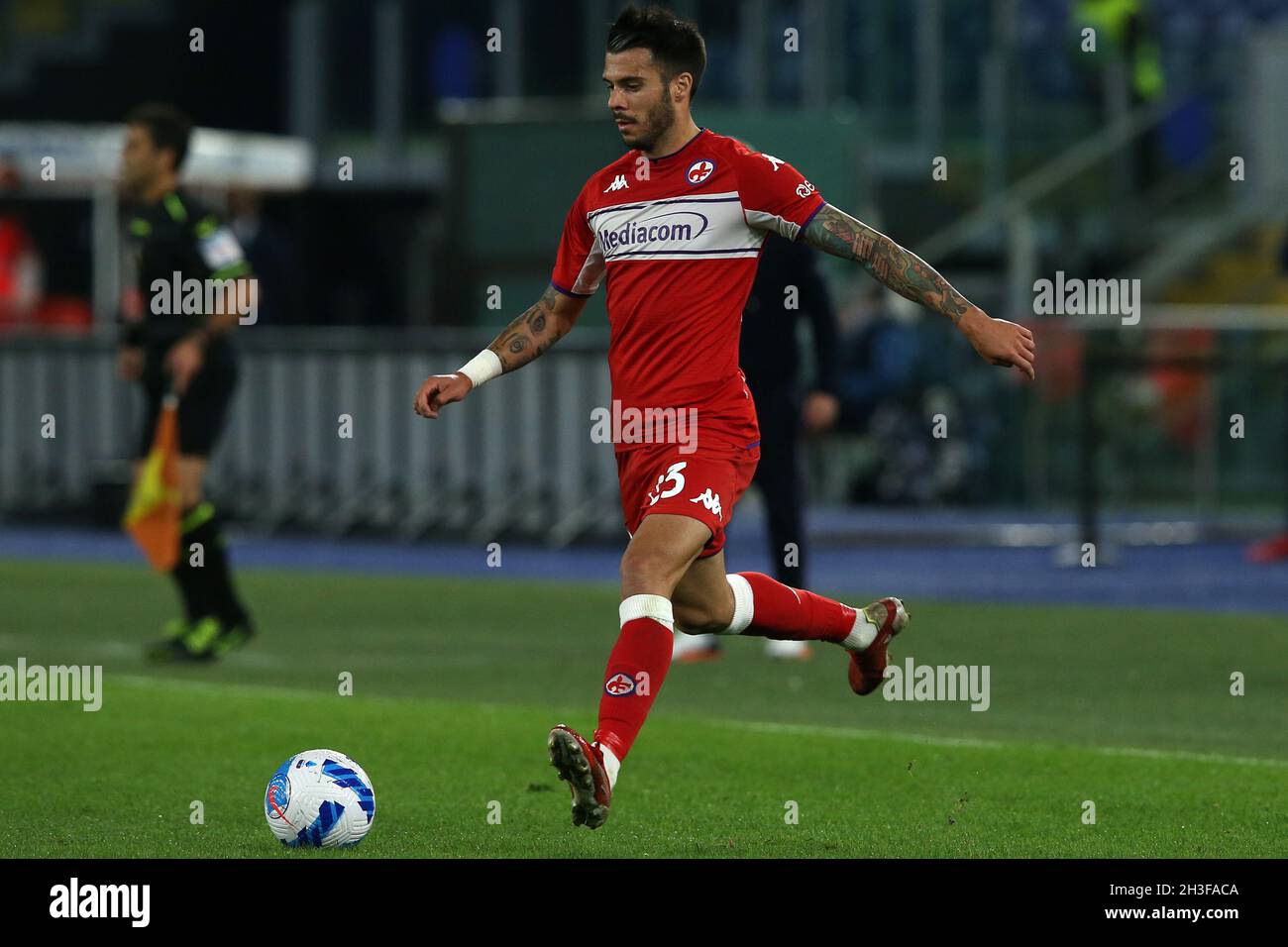 Riccardo Sottil (Fiorentina) during the Serie A match between SS Lazio ...