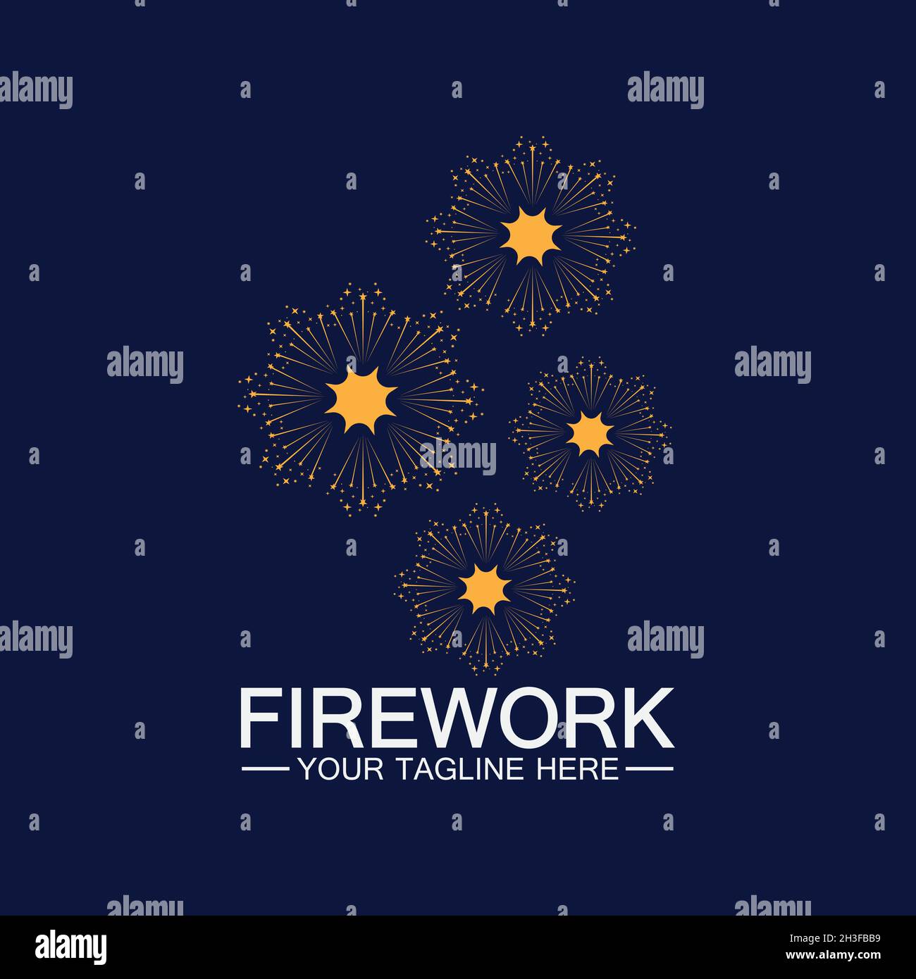 Firework Logo Design vector template Stock Vector Image & Art - Alamy