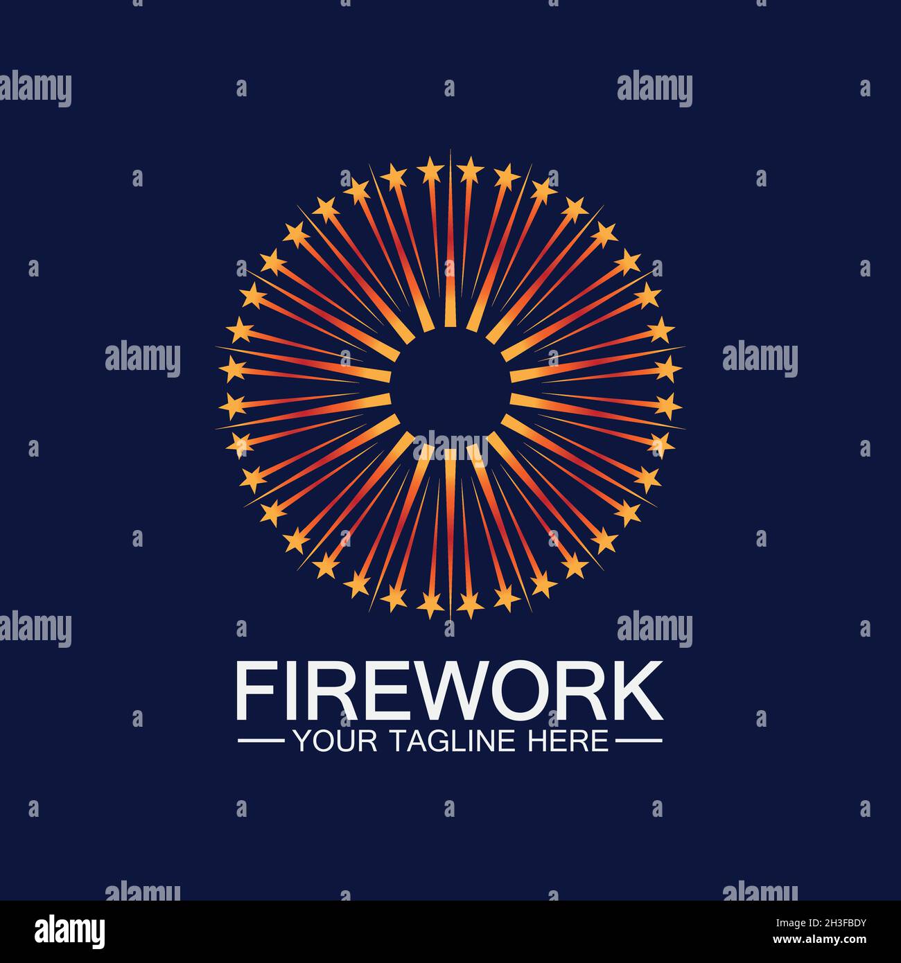 Firework Logo Design vector template Stock Vector Image & Art - Alamy