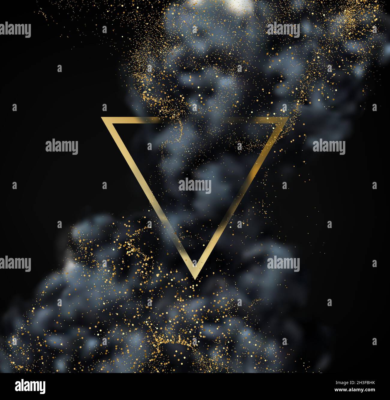 Coloured powder cloud Stock Vector Images - Alamy