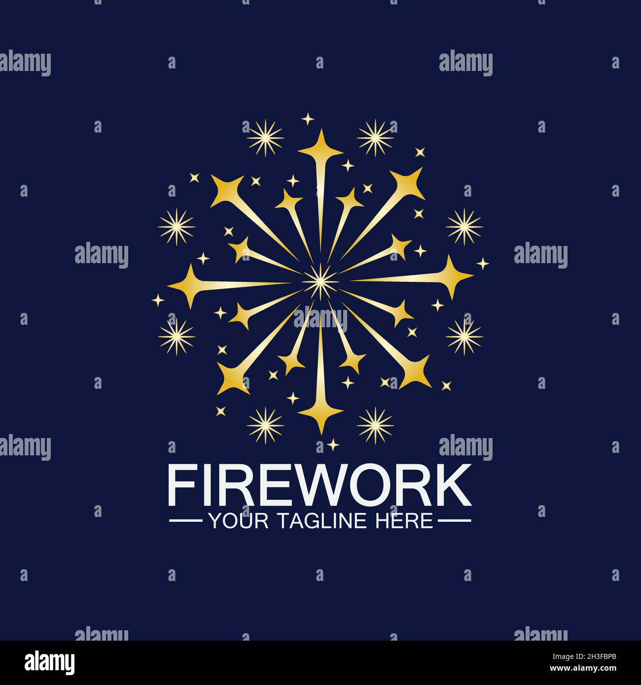 Firework Logo Design vector template Stock Vector Image & Art - Alamy