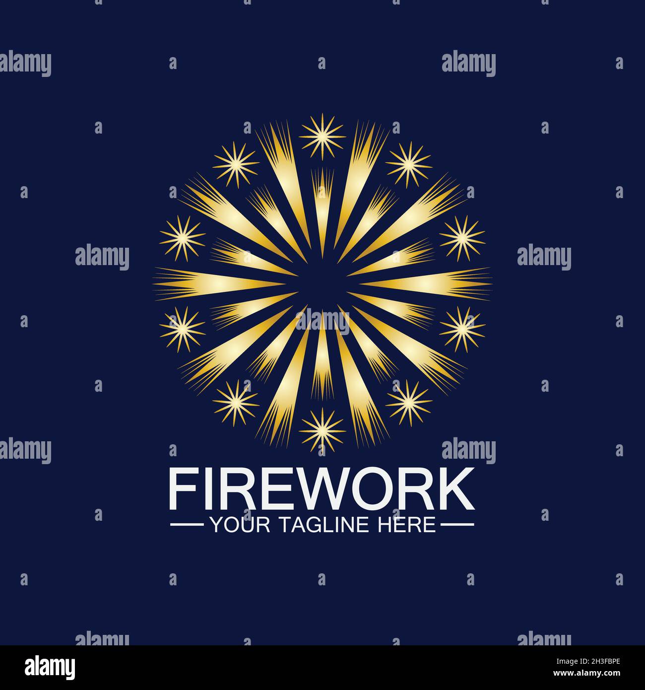 Firework Logo Design vector template Stock Vector Image & Art - Alamy