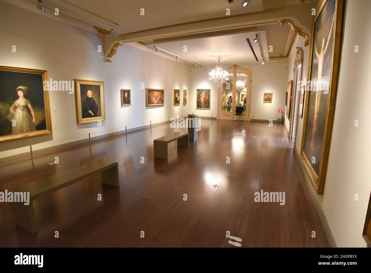 Zaragoza, Spain - 23 Oct, 2021: the Goya Museum (Museo Goya), Zaragoza ...