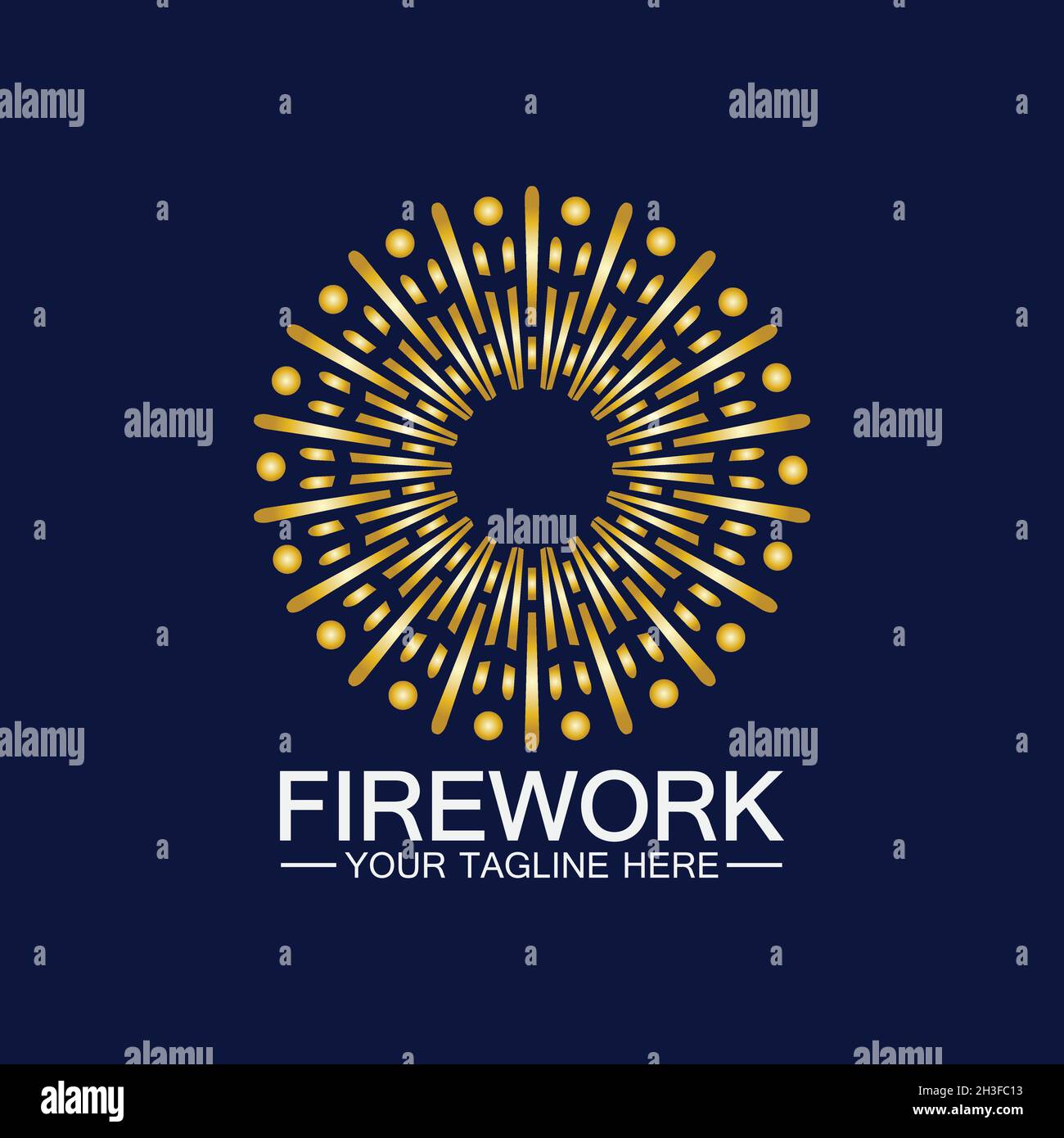Firework Logo Design vector template Stock Vector Image & Art - Alamy