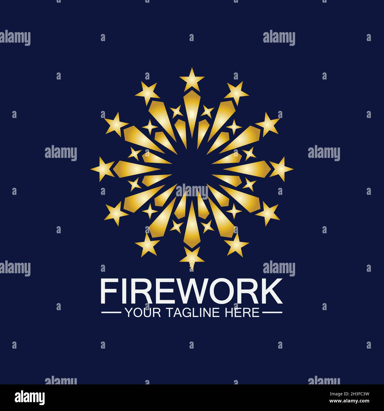 Firework Logo Design vector template Stock Vector Image & Art - Alamy