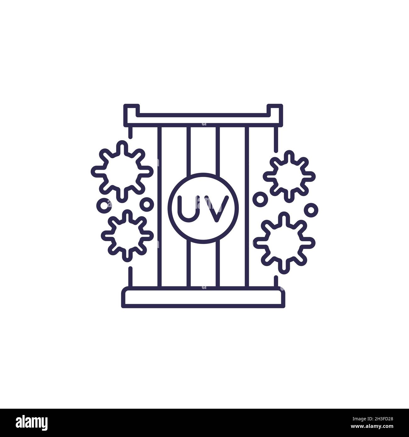 Uv lamps Stock Vector Images - Alamy