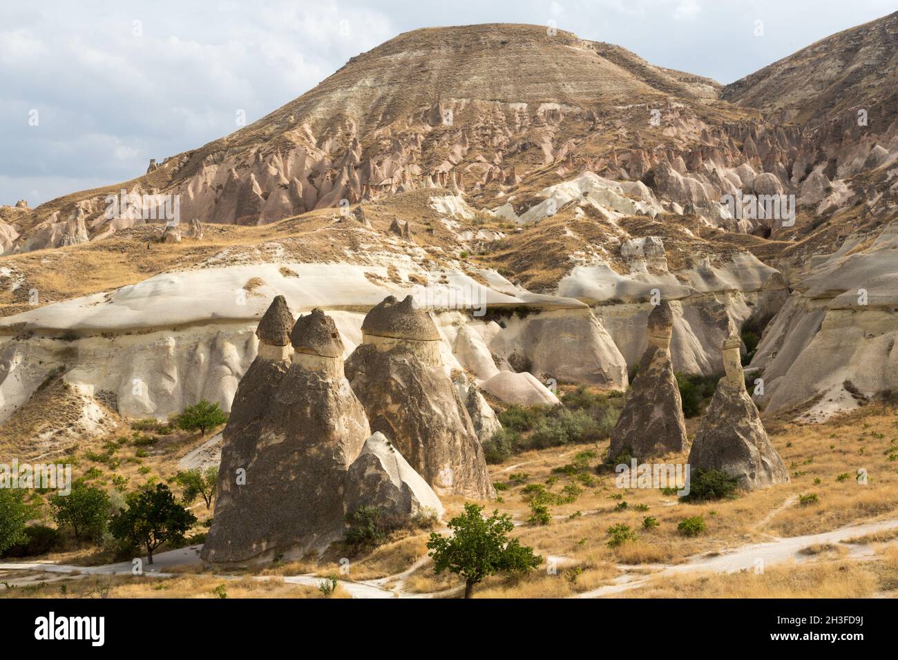 Interesting weathered rock formations called fairy chimneys are a top ...