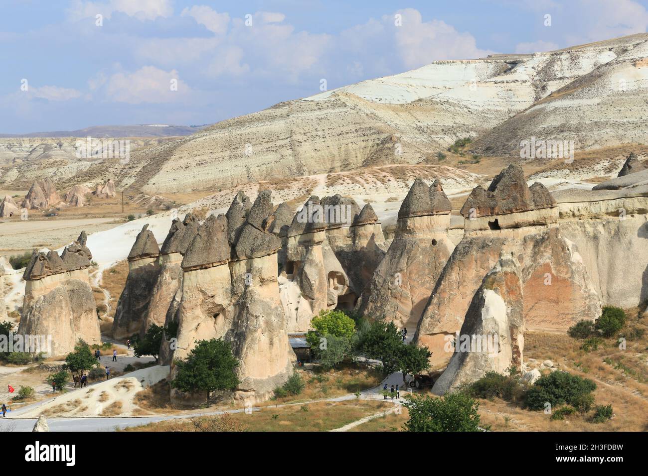 Interesting weathered rock formations called fairy chimneys are a top ...
