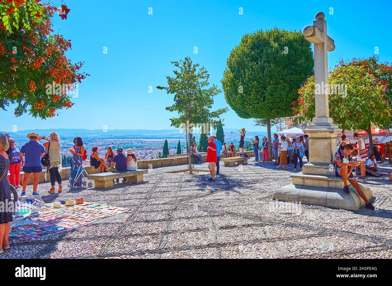 St nicholas square granada hi-res stock photography and images - Alamy