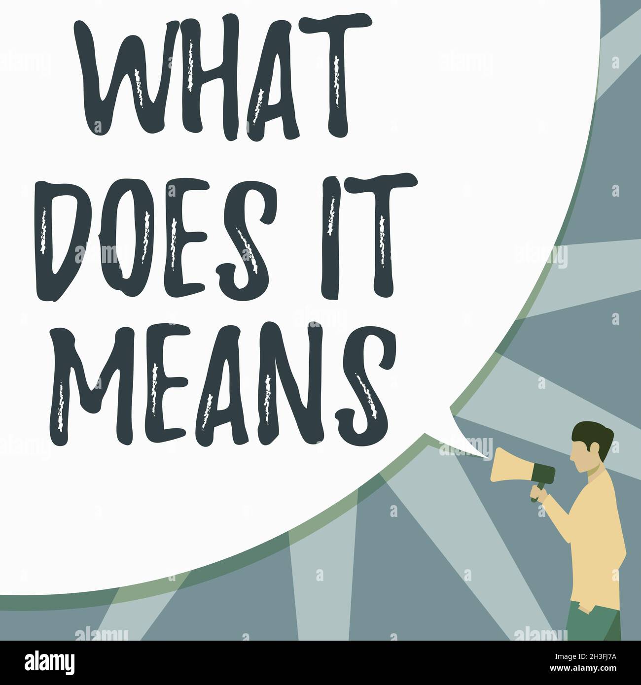 Inspiration showing sign What Does It Means Question. Internet Concept ...