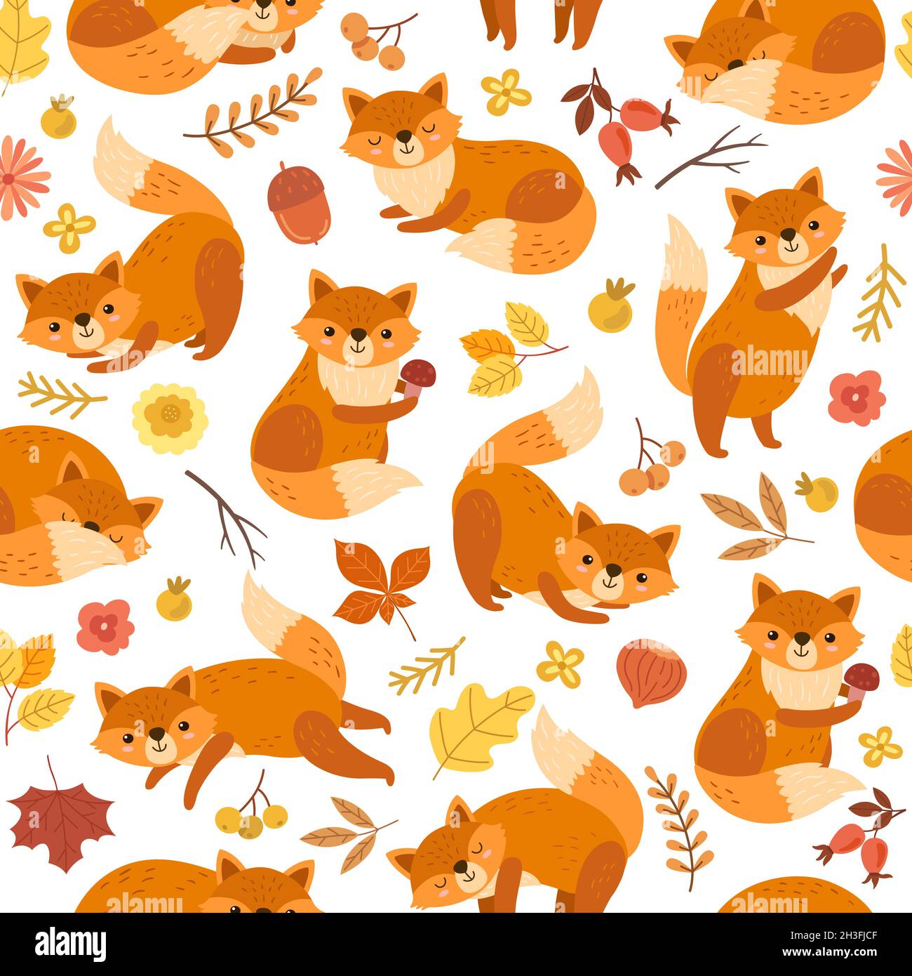 Red fox awesome animal Stock Vector Images - Alamy