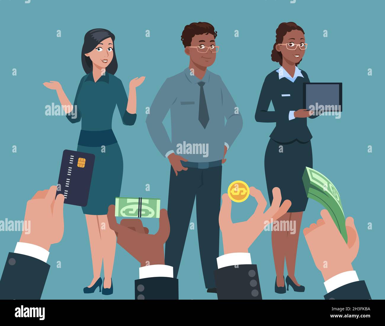 Management buy in Stock Vector Images - Alamy
