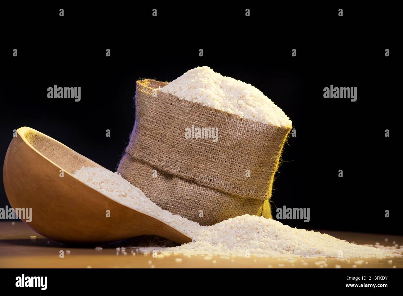 Rice Product Images In The Studio Stock Photo - Alamy