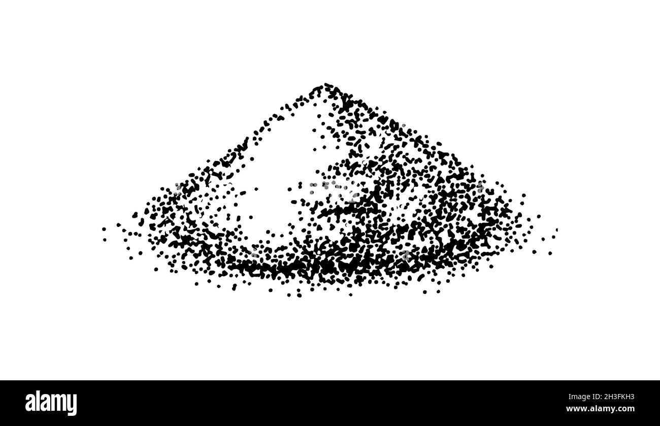 Salt Pile Drawing