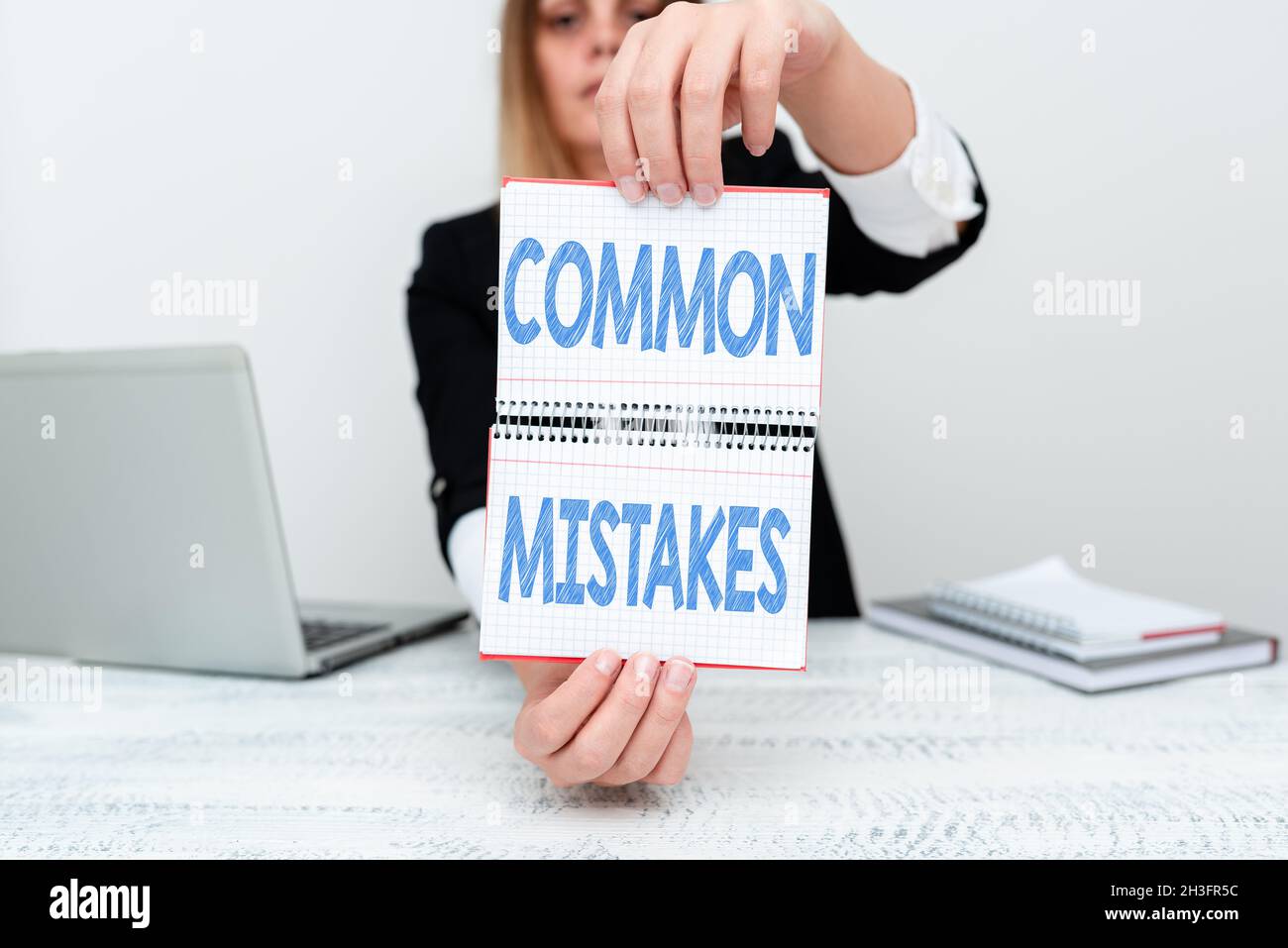 Sign displaying Common Mistakes. Internet Concept actions that are ...