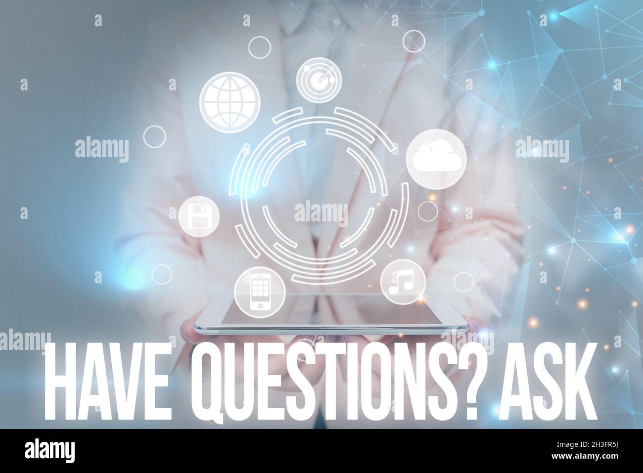 Conceptual display Have Questionsquestion Ask. Business concept ...