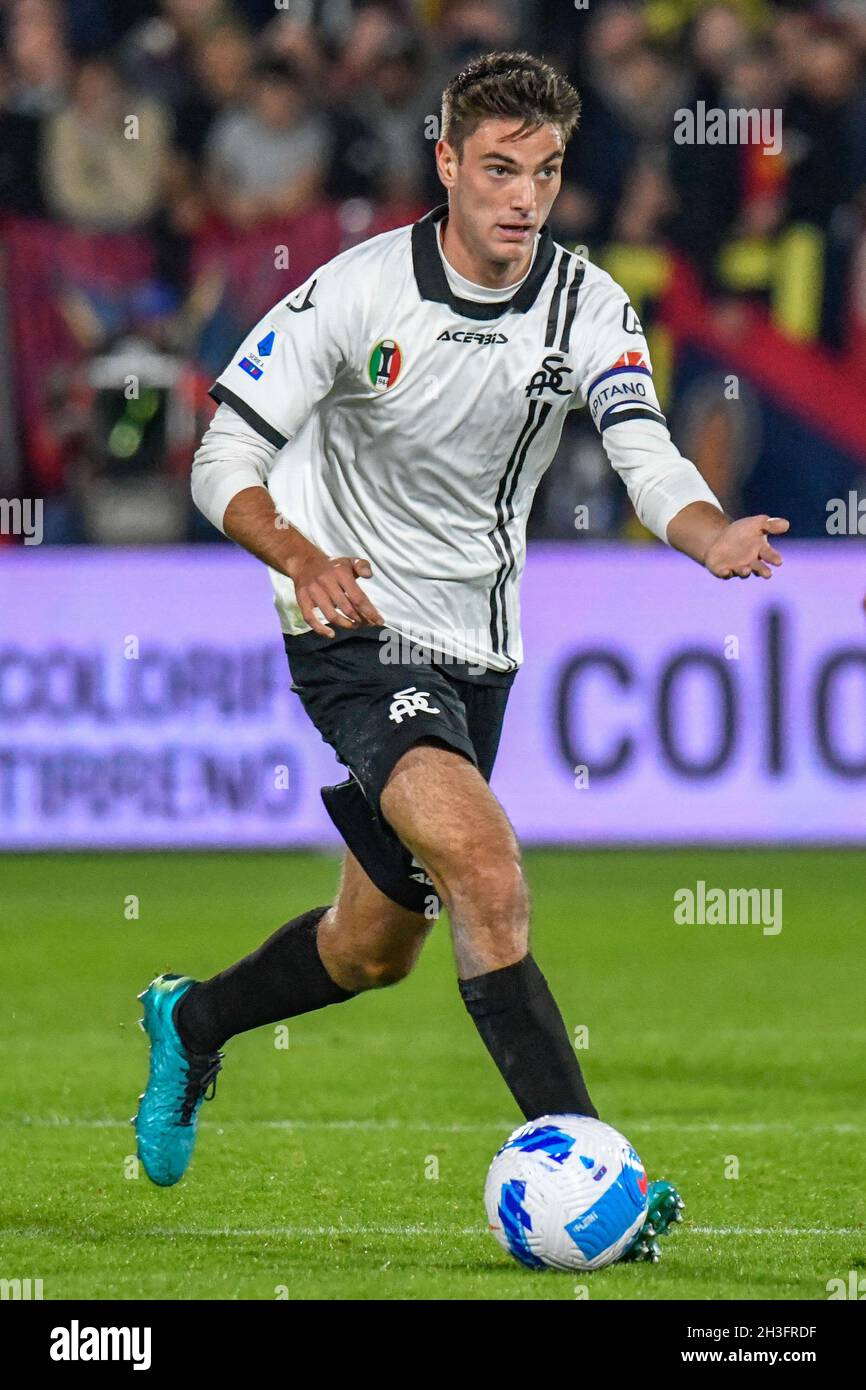 Alberto Picco stadium, La Spezia, Italy, October 26, 2021, Giulio ...