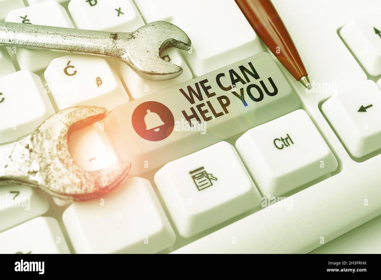 Writing Displaying Text We Can Help You Business Idea Offering Good