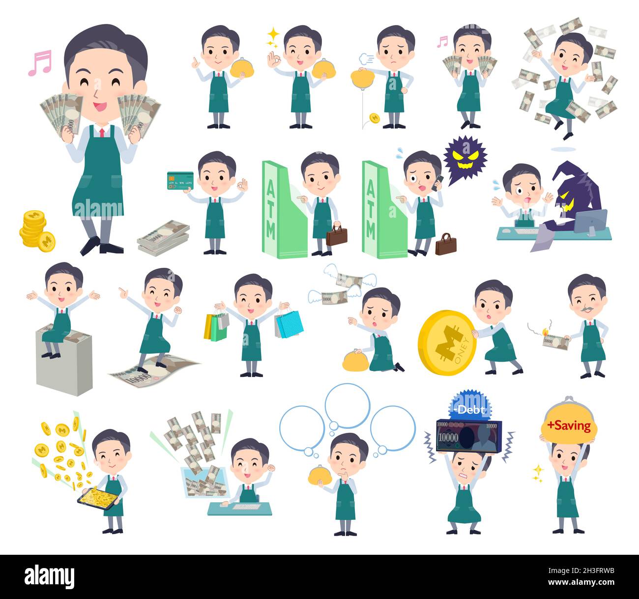 Loans store Stock Vector Images - Alamy