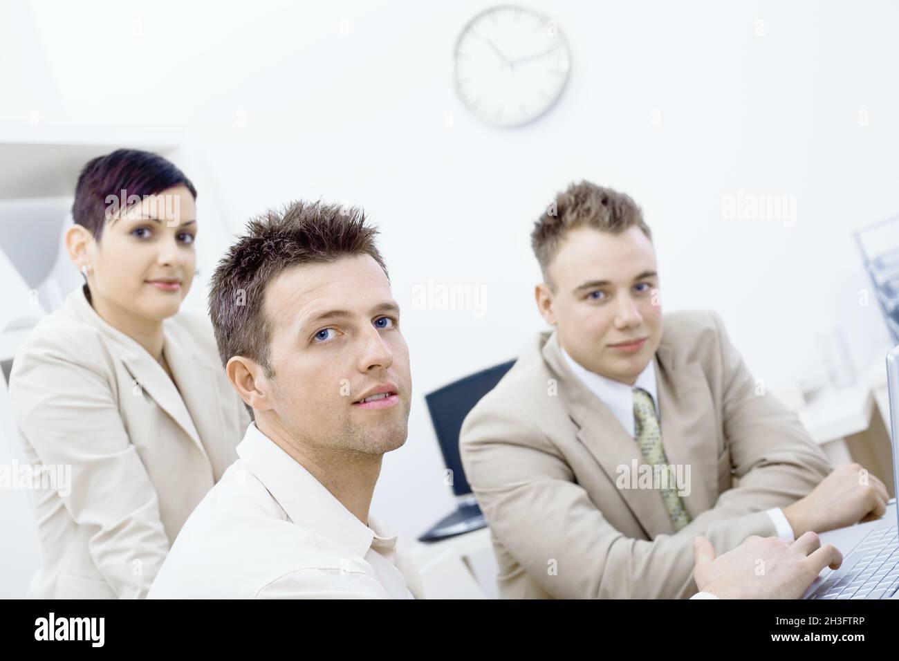 Collaborating team wearing casual hi-res stock photography and images ...