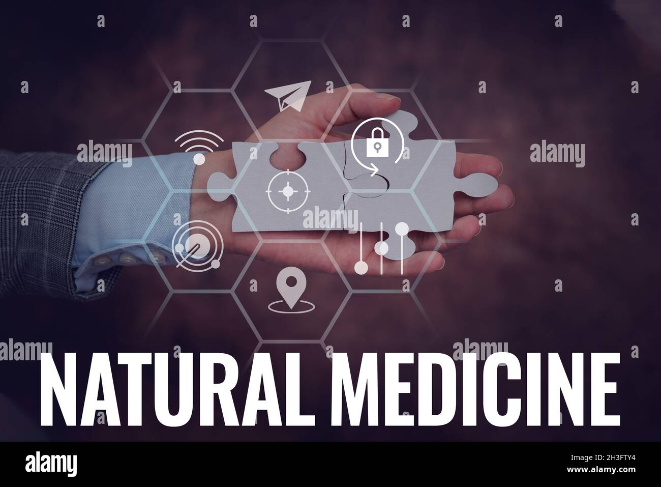 Hand writing sign Natural Medicine. Business showcase any of various ...