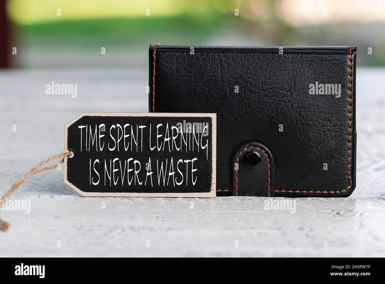 Inspiration showing sign Time Spent Learning Is Never A Waste. Business ...