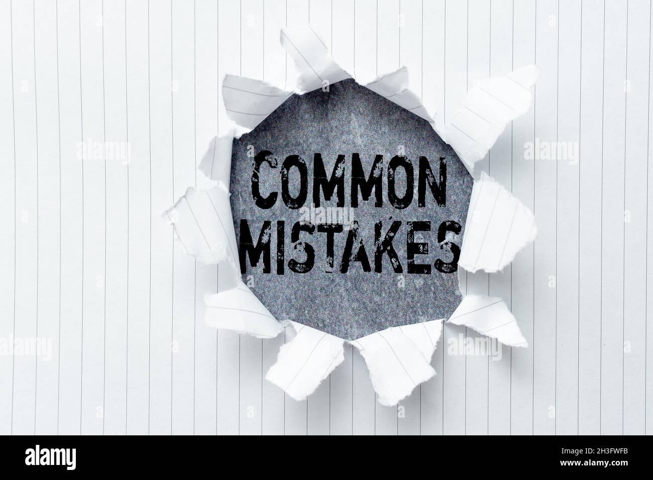 Sign displaying Common Mistakes. Business concept actions that are ... Sign displaying Common Mistakes. Business concept actions that are ...