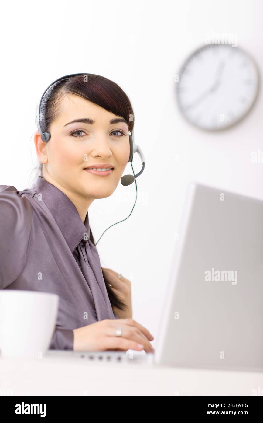 The wireless operator hi-res stock photography and images - Alamy