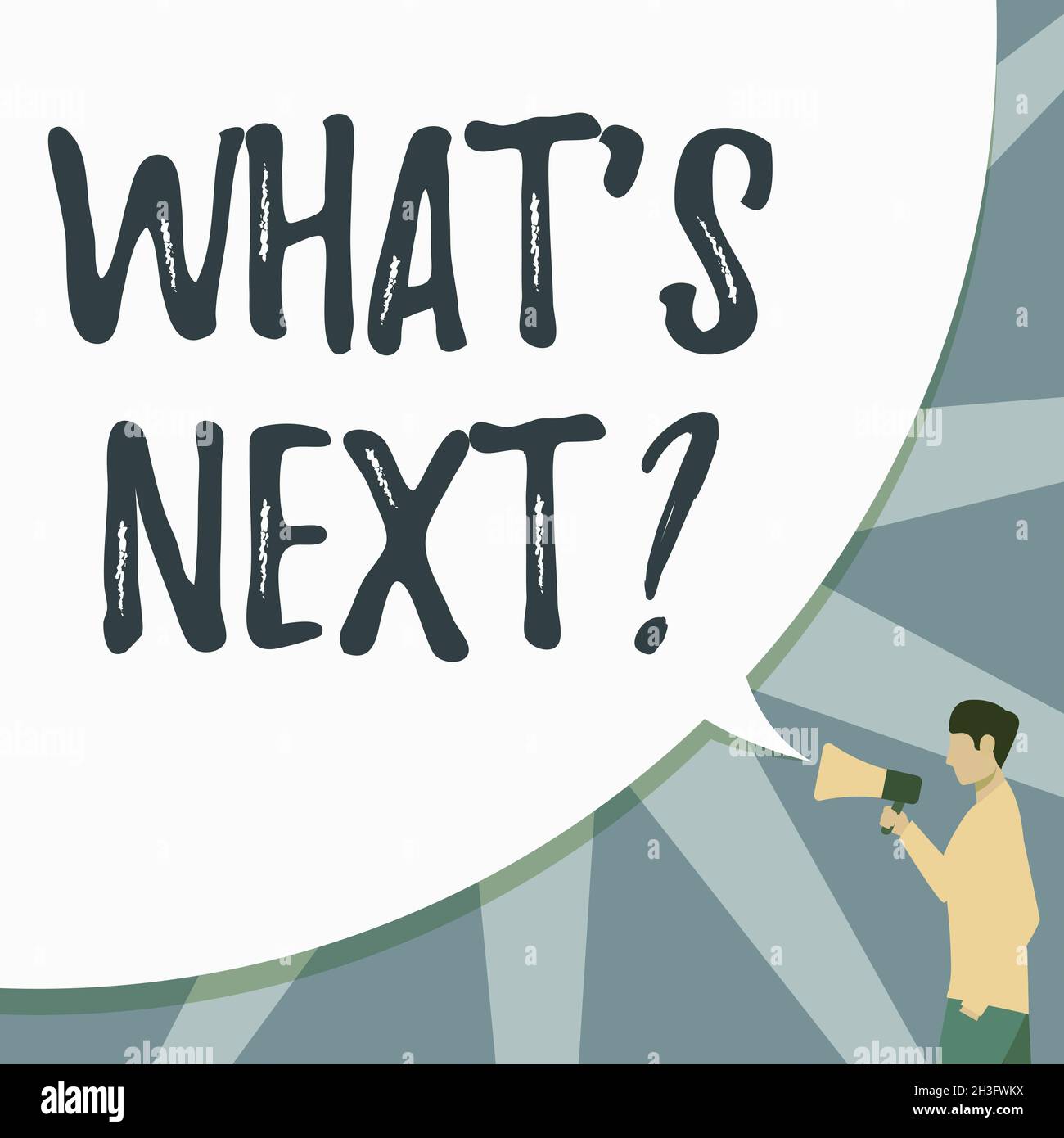Inspiration showing sign What S Next Question. Business concept asking ...