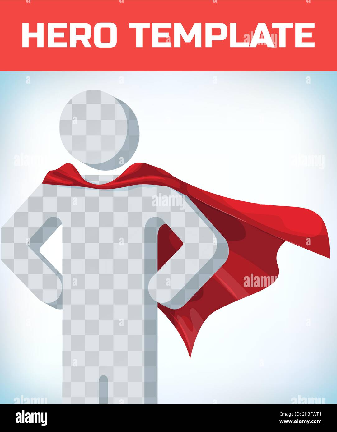 Red cape. Super hero cloak. Superhero cover. Cartoon carnival clothes ...