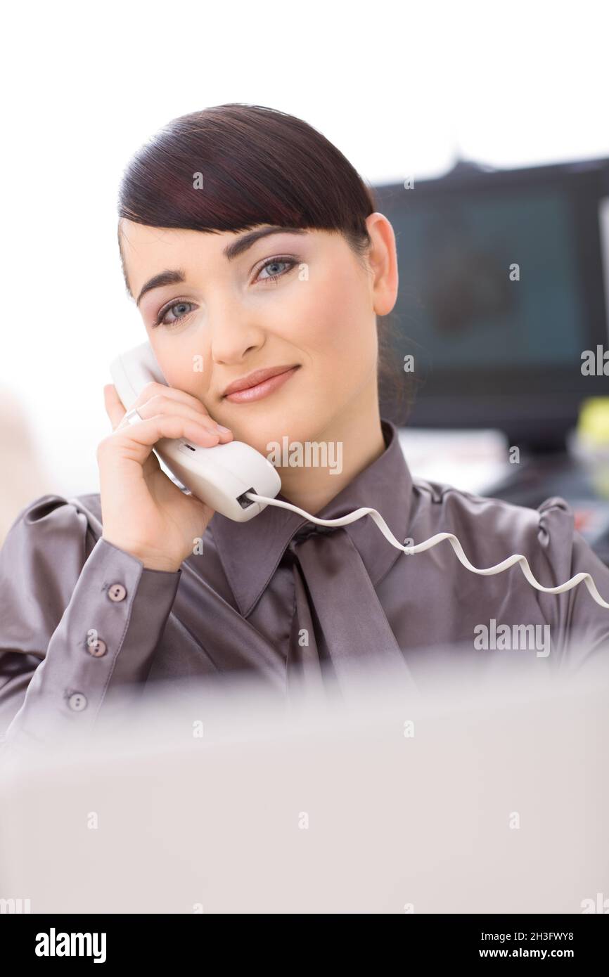 Phone operator hi-res stock photography and images - Alamy