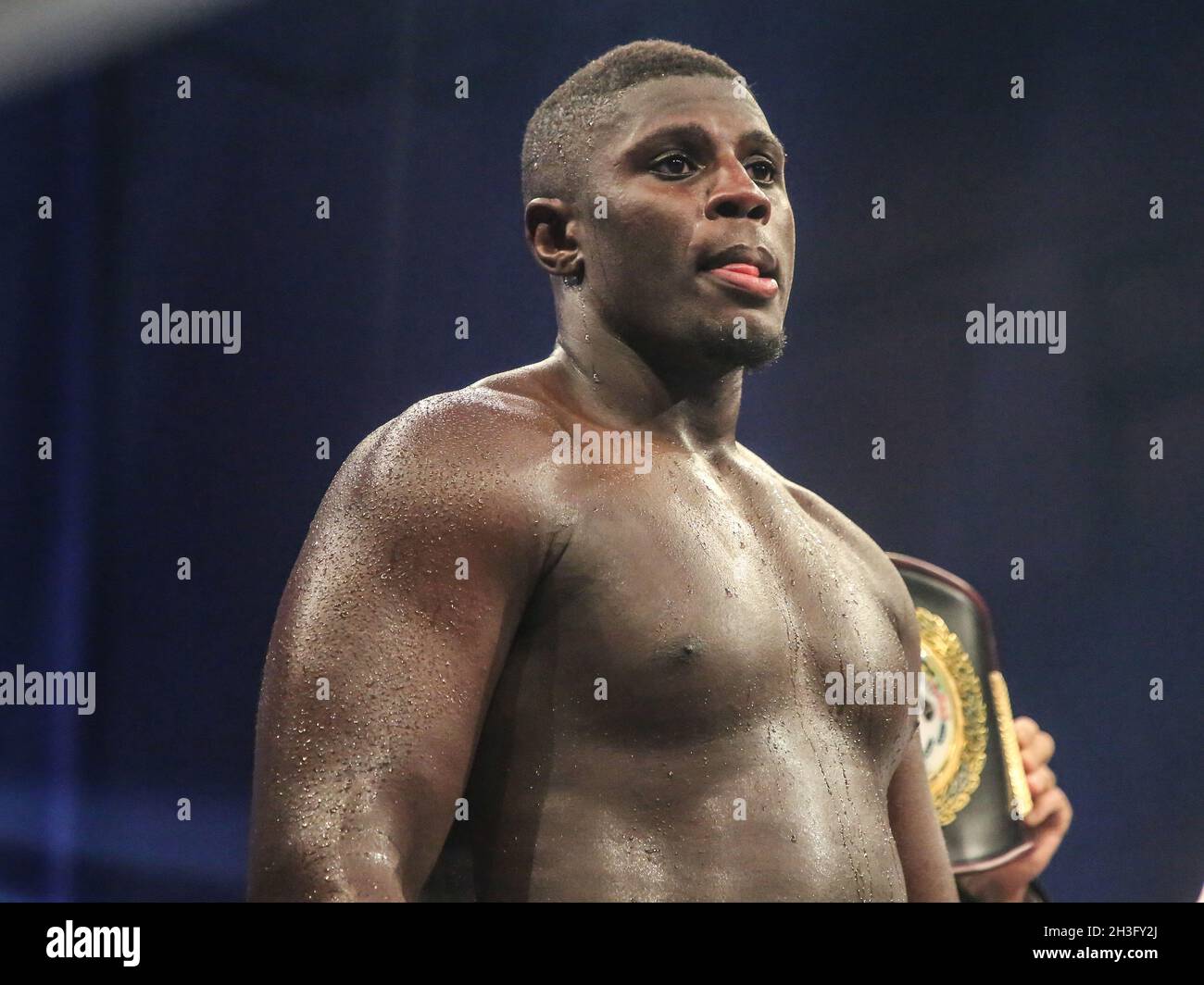 German Heavyweight Boxer Peter Kadiru After His Fight Against Boris ...