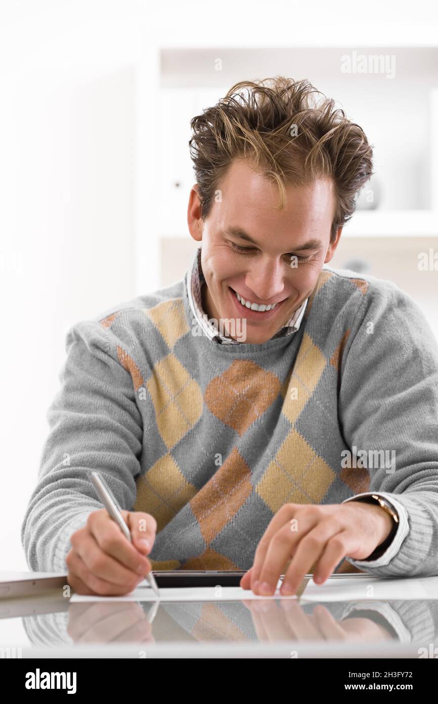 Young men study room hi-res stock photography and images - Alamy