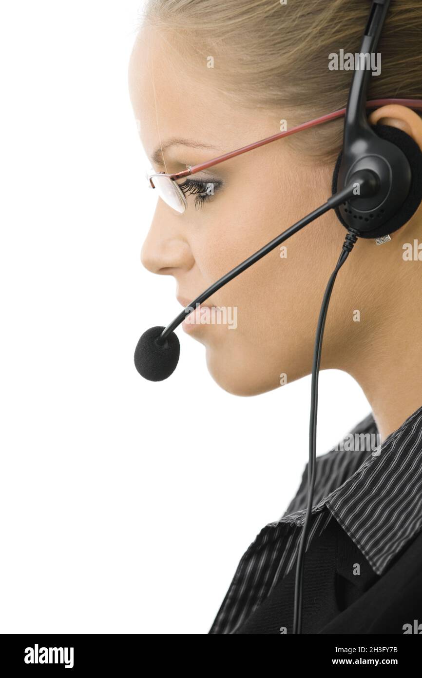 Customer service representative Stock Photo - Alamy
