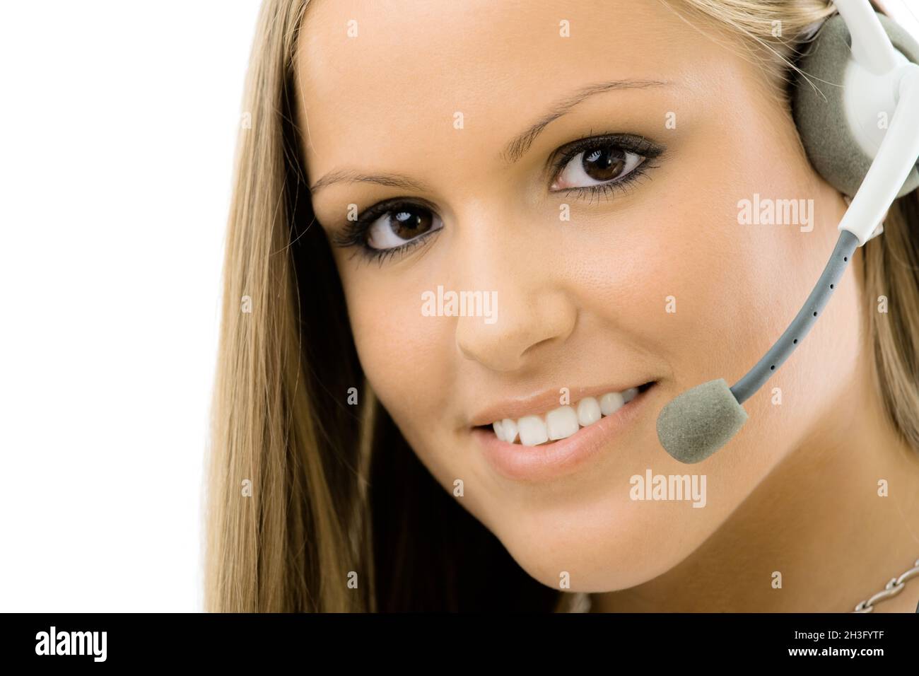 Customer service representative Stock Photo - Alamy
