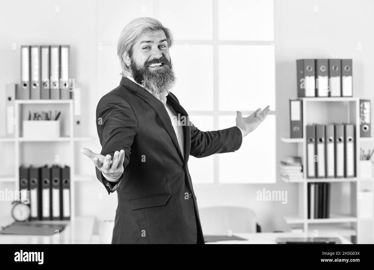 Welcome to my office. Business success. Making great decisions ...