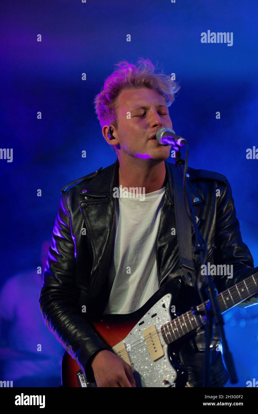 Harry Marshall live concert in the UK Stock Photo - Alamy