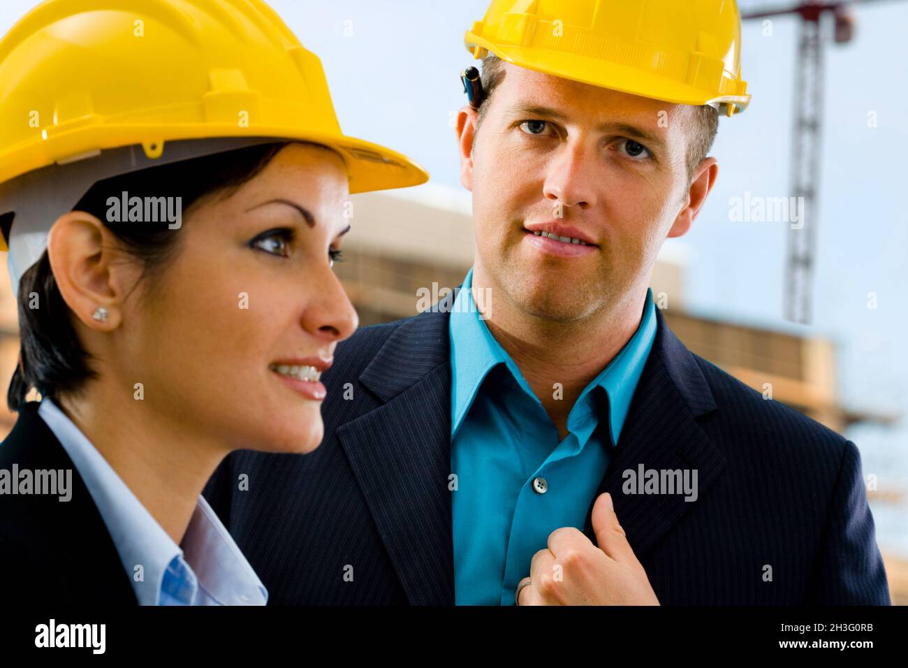 Portrait of architects Stock Photo - Alamy
