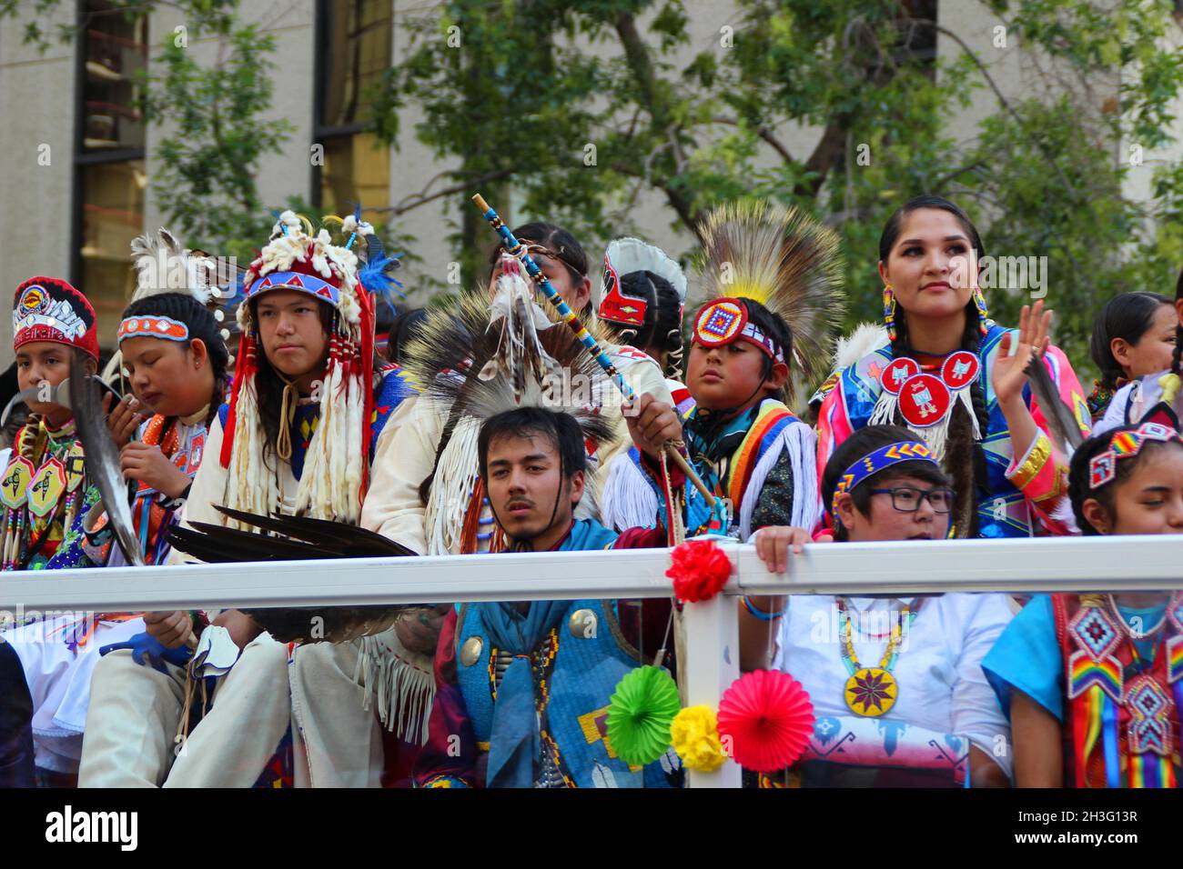Calgary stampede parade crowd hi-res stock photography and images - Alamy