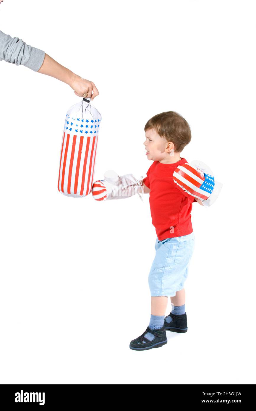 Small punching bag hi-res stock photography and images - Alamy