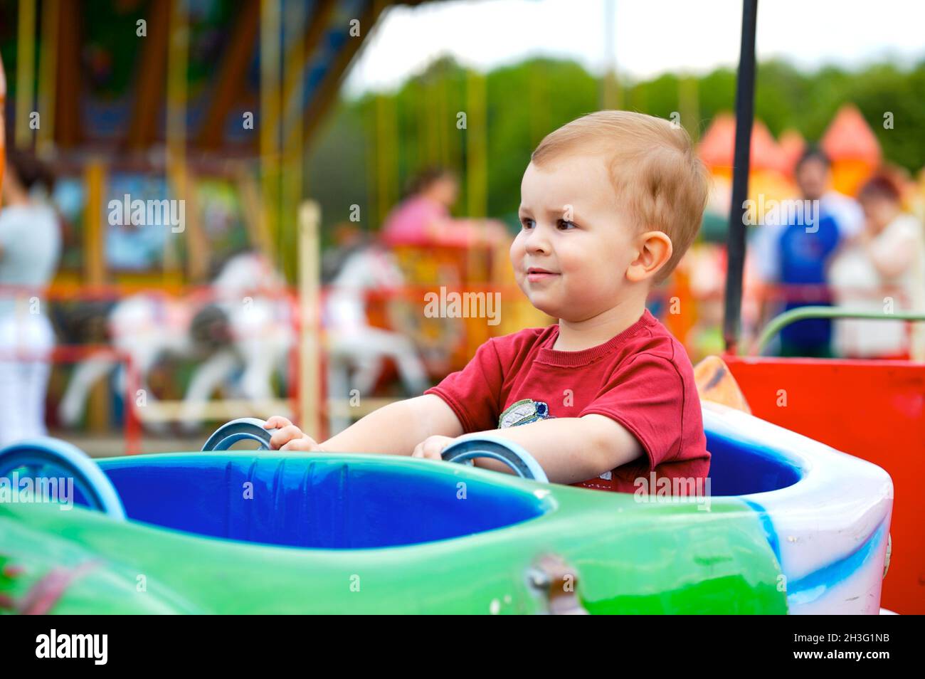 Child park theme hi-res stock photography and images - Alamy