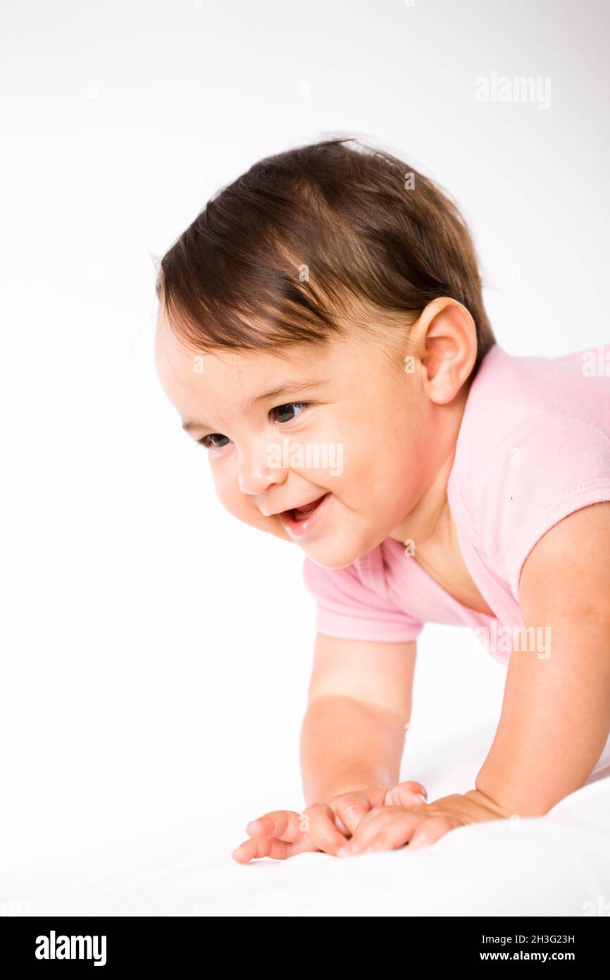 Person crouching isolated hi-res stock photography and images - Alamy