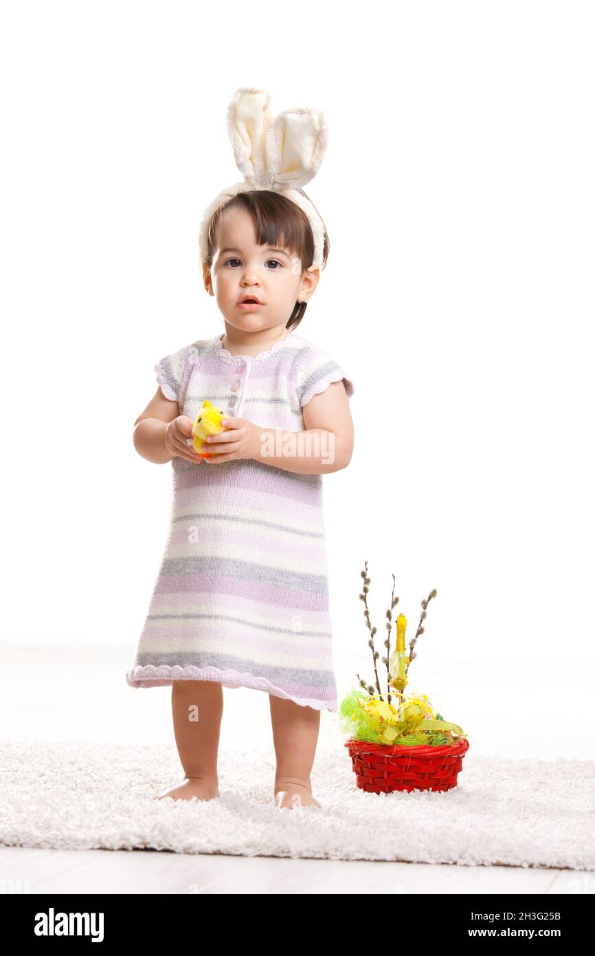 Amazed little girl Stock Photo - Alamy